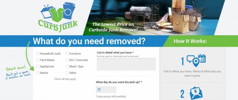 Check Out Curb Junk’s New Website! | SD Internet Marketing